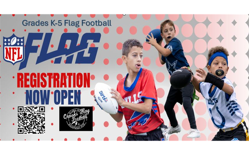 Crooks Flag Football League > Home